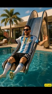 Messi make fun of Ronaldo's rusted swimming pool😭😭 #messi #ronaldo #revenge #cr7 | aipag1