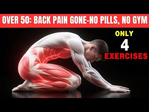 Over 50: How I Stopped Lower Back Pain Naturally at Home | Senior Health Tips