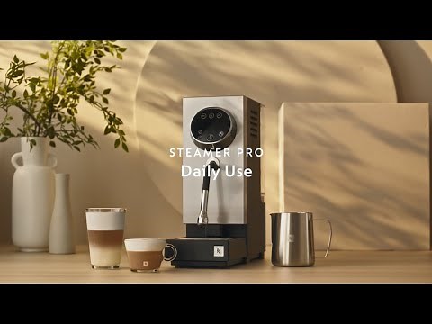 Nespresso Professional Steamer Pro – Daily use