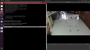 在lighthouse定位系统中实现4架crazyflie无人机方形飞行