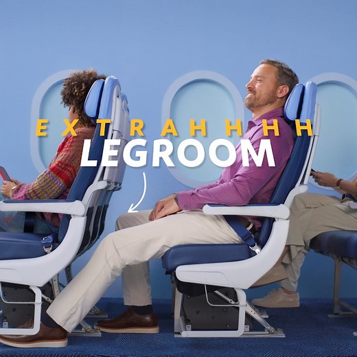 Choose a new Extra Legroom seat on Southwest®. | Southwest Airlines