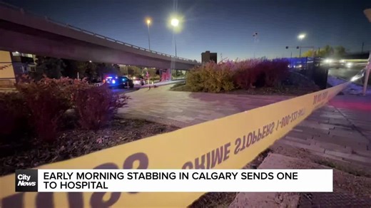 Stabbing in downtown Calgary sends one to hospital: CPS