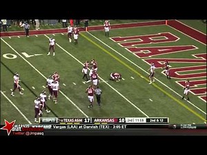 Johnny Manziel vs Arkansas 2013
