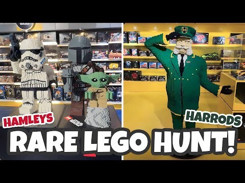 Hunting Rare LEGO at Hamleys & Harrods!