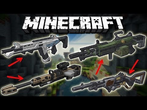 Realistic Guns Mod For Minecraft
