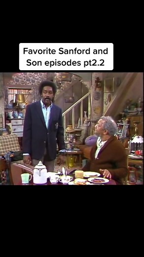 Fred’s breakfast routine: coffee, sarcasm, and one argument with Lamont. | Sanford and Son Fan