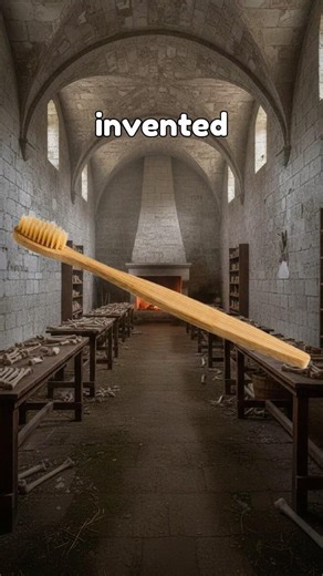 From Sticks to Bristles: The Toothbrush Evolution 🪥 #facts #inventions