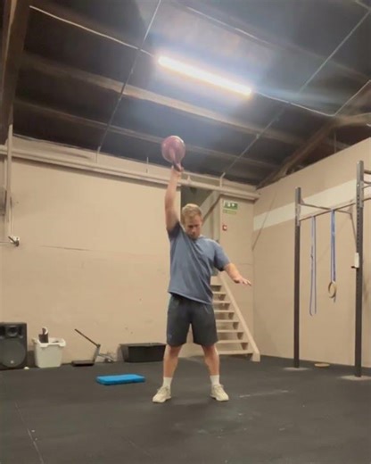 Single Arm KB Bottom-up Snatch
