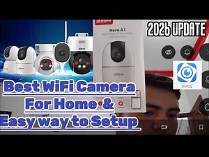 Dahua Hero A1 wifi camera easy way to setup | Dahua WiFi Camera setup from mobile phone