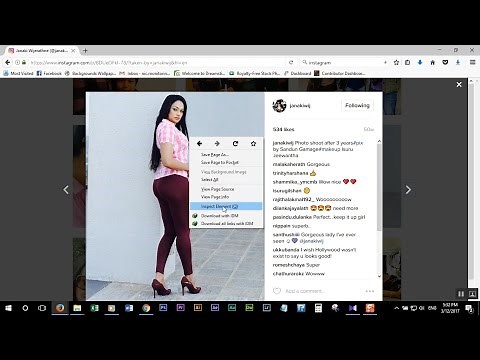 (Quick Method) How to save images from Instagram on PC 2017(Works still 2020) - DoItEasyGuide