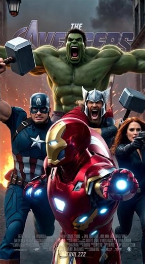 Avengers Poster Animation Earth’s Mightiest Heroes #avengers