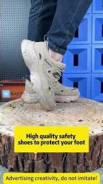 Anti-smash and Anti-puncture safety shoes F055S #guyisa safety shoes #workshoes