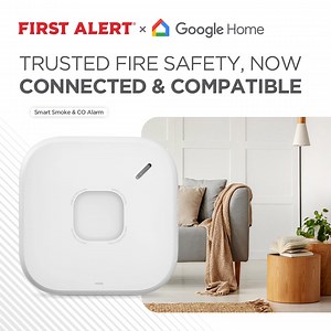 2.3K views | Preorder your First Alert Smart Smoke & Carbon Monoxide Alarm compatible with the Google Home ecosystem and designed for seamless integration with Nest Protect Smart Smoke & CO Alarms. | First Alert | Facebook