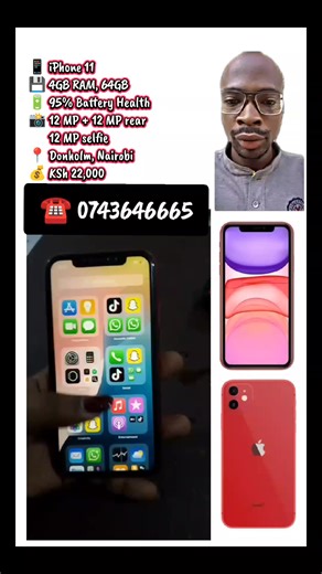 Affordable Phones in Kenya: Buy a Used iPhone 11