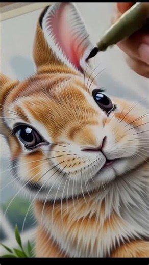 🐰 “Cute Bunny Drawing in 0,29 Seconds! | Easy & Satisfying Sketch Tutorial