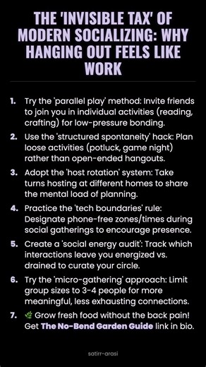 The 'Invisible Tax' of Modern Socializing: Why Hanging Out Feels Like Work #ad (Verify Info)