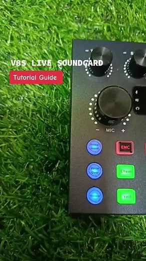Tutorial video how to set up V8s live soundcard #TikTokPromote #monde_tiktok_shop #electronic #tech #soundcardv8s #soundcard
