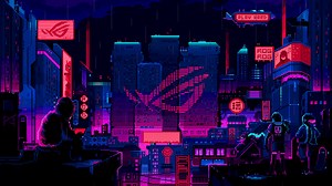 [4K] ROG Pixel art / Animated Wallpaper / Wallpaper Engine