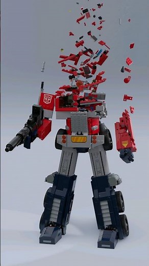 Lego Optimus Prime Transformers Speed. Build