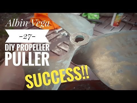 Albin Vega 27 Refit - 2 - DIY Propeller Puller