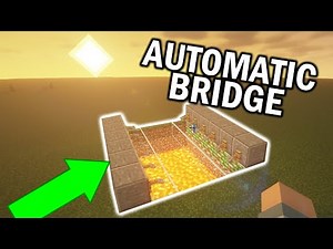 How to Make Automatic Bridge in Minecraft