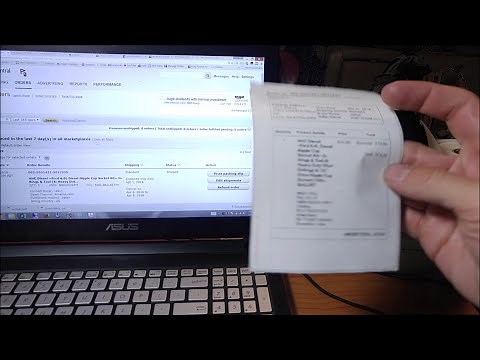 (:HowTo:) Use a Zebra Thermal Label Printer to Print Your FBA Packing Slip for Amazon Fulfillment