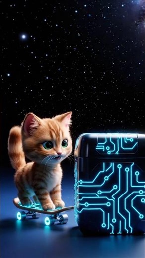 Alien Bubble 👽 | Cute Cat Meets Mini Alien Jelly | Funny Sci-Fi Cartoon Short