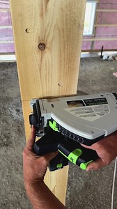 97K views · 298 reactions | ✂️ Watch The Dusty Lumber Co. use the TSC 55 cordless track saw and RSC 18 cordless reciprocating saw to cut the laminated posts to the perfect height before installing the mezzanine beam in his new workshop! ️✨ Efficiency and power at every stage. Learn more here: https://vist.ly/3mj55yx  | Festool | Facebook