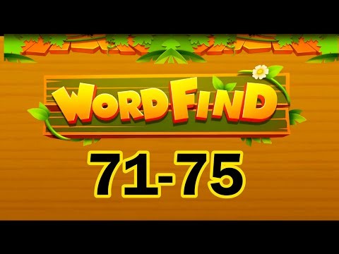 WORD FIND Word Connect Games level 71 72 73 74 75