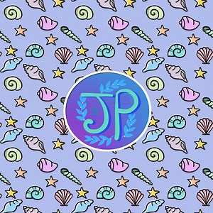 Cute Seashell Seamless Pattern Doodle - Etsy
