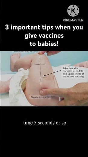 3 important tips when you give vaccines to babies!