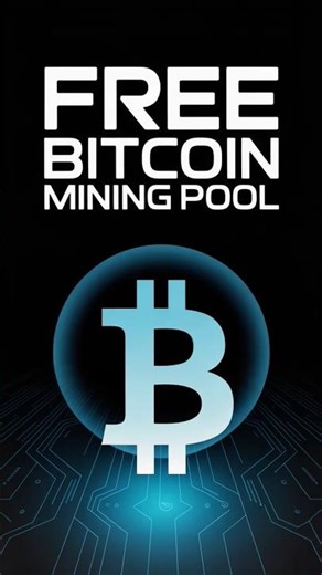 Top Free Bitcoin Mining Pool 2025 | No Investment Needed! #bitcoin #miningpool #bitcoinmining #btc