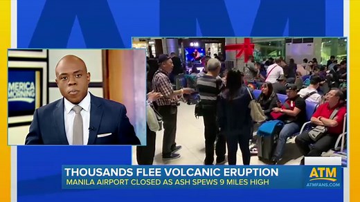 Volcanic eruption sets backdrop for local wedding