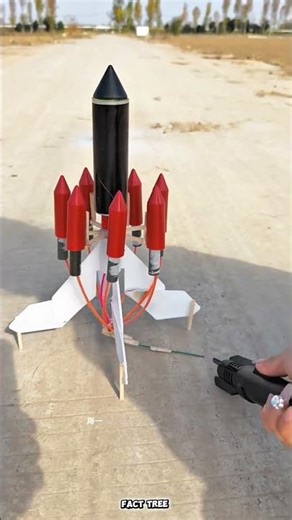 Monster Power Mini Home Made Rocket