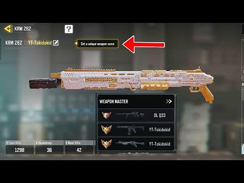 How To Change Weapon Name in CODM