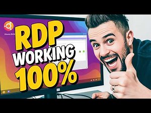 How To Set Up RDP on Ubuntu 24.04 For Remote Access | Install Xrdp on Ubuntu 24.04 Easy Guide