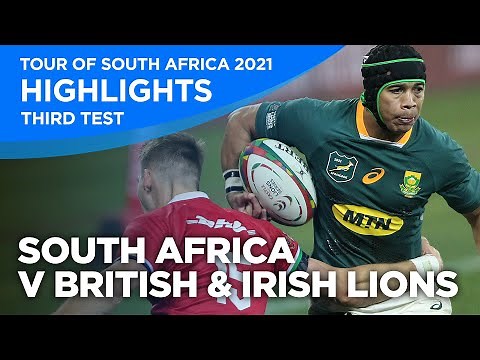 South Africa v British & Irish Lions - Third Test | Highlights | 2021 | Tour of South Africa
