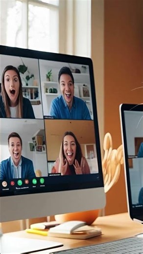 Bunny Photobombs Zoom Call | Cute Rabbit Interrupts Online Meeting