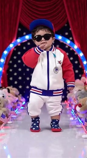 🇺🇸👶✨ USA Baby Fashion Show! | Cutest Mini Runway Model Ever 😂💙