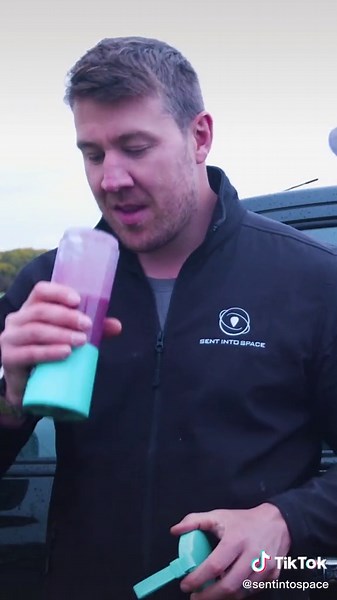 Galactic Smoothie: Blending in Space! 🚀