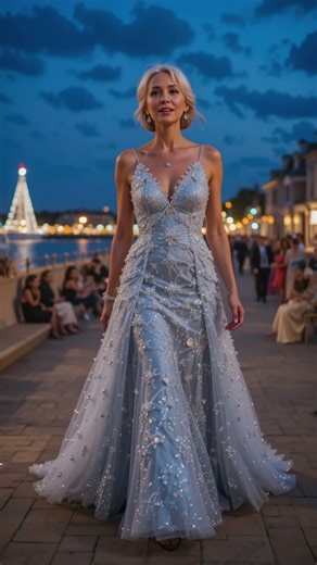 Garden by the Sea — Romantic Plus Size Bridal Look #gownandglow #weddingdress #gracefulfashion