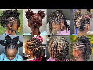 💯Adorable Dreadlocks Hairstyles for Little Girls |Kids Locs Hairstyle Ideas For School & Play