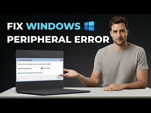 Fix Printer or Peripheral Not Working | Windows 10 & 11