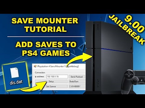 PS4 Save Mounter on 9.00 Tutorial (New and Simplified Tutorial)