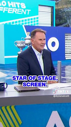 He walked right into that one ;) ♿️ #ausopen #wwos #disability #wheelchair