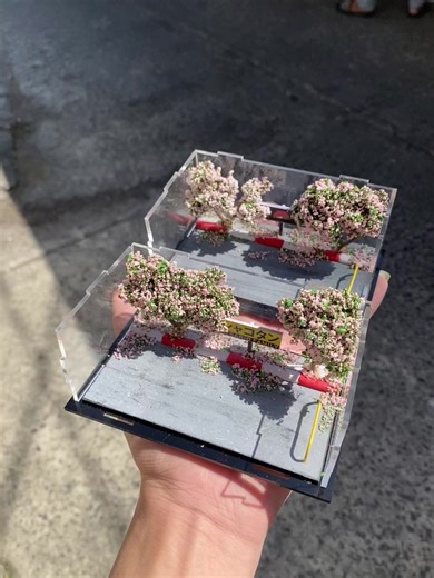 Mini diorama #diorama #dioramamaker #dioramadiecast #scale #dio #hotwheels #diy #fyp