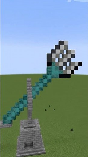 XXL Dreizack in Minecraft bauen! Episch #minecraft