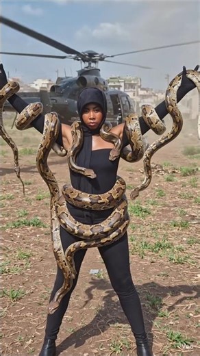 operation python dance #wonderwoman #action #trend