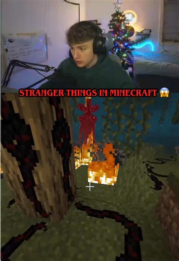This Stranger things Minecraft mod was sick! 😅 #NathanM11 #Minecraft #strangerthings #minecraftmods #gamingstreamer