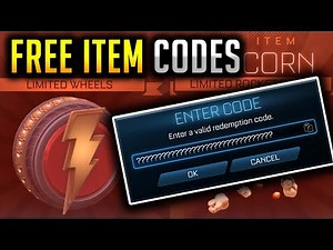 ALL FREE REDEEM CODES ON ROCKET LEAGUE (FREE ITEMS)